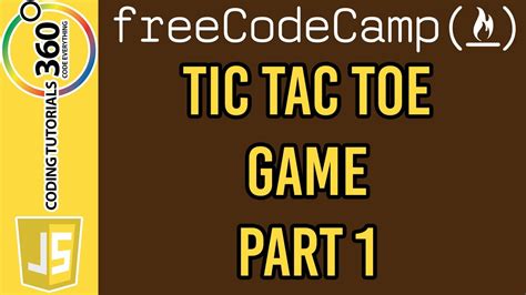 Tic Tac Toe Game Part 1 Jquery Free Code Camp Advanced Front End