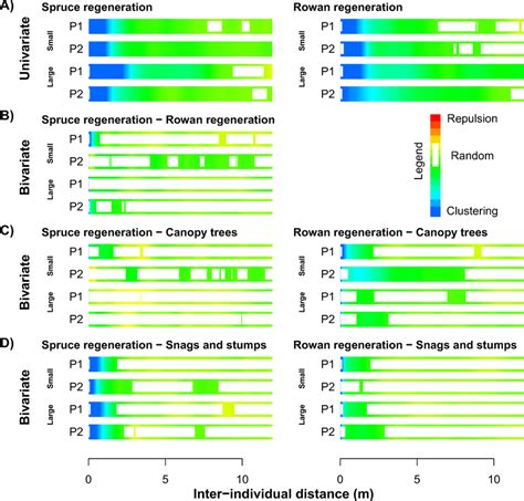 Spatial Patterns Of Regeneration A Spatial Patterns Of Saplings