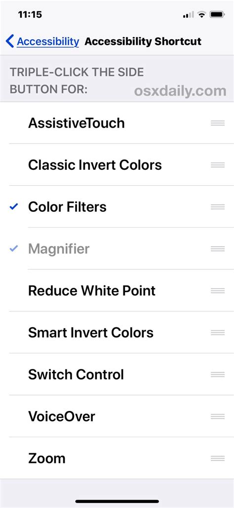 How To Set And Use The Accessibility Shortcut On Iphone And Ipad