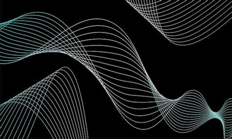 Premium Vector Abstract Wave Lines Background
