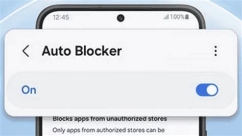 Keamanan Ponsel Lebih Baik Dengan Samsung Auto Blocker Spilltekno