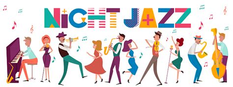 재즈 콘서트 또는 악기를 연주 문자로 축제 포스터 템플릿 편집 가능한 벡터 일러스트 레이 션 Classical Concert에