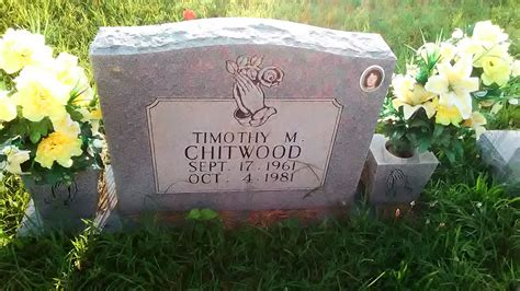 Timothy Marshall Chitwood 1961 1981 Find A Grave Memorial