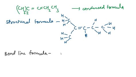 Draw The Correct Bond Line Structure For The Following Compound