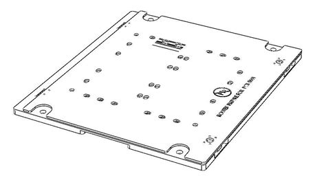 Standard Aluminium Pcb Router Fixture 3d Model Rigged Cgtrader