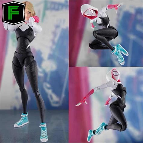 Модель Человека паука Гвен стейси подвижные кукольные украшения Женщина паук из параллельной