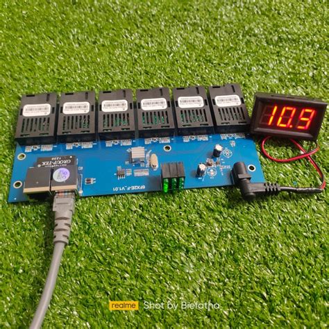 Jual Project Htb Media Converter Fiber Optic 6fo 2lan 6sc2e 10 100m Board Only Shopee Indonesia