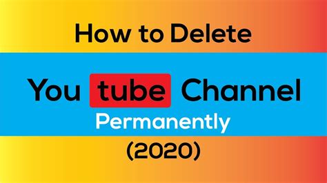 How To Delete Youtube Channel Permanently Delete YouTube YouTube
