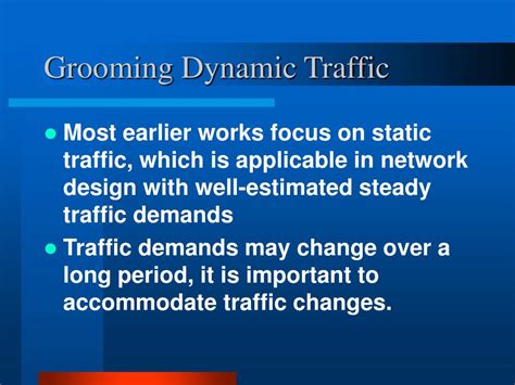 Ppt Traffic Grooming In Wdm Networks Powerpoint Presentation Free