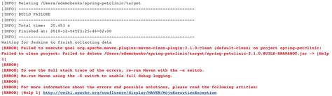 Java Jenkins Does Not Execute Goals For Maven Project Stack Overflow