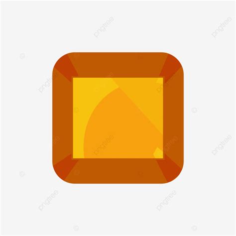 Button Yellow Vector Game Button Elegant Circle Bottom Shape Ui