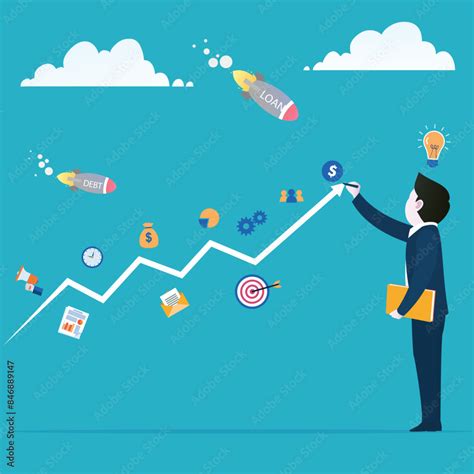 Timeline Project Planning Work Progress Milestone Or Step To Success Plan Or Strategy Diagram