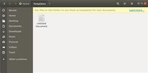 Add New Document Back To The Right Click Menu In Ubuntu VITUX