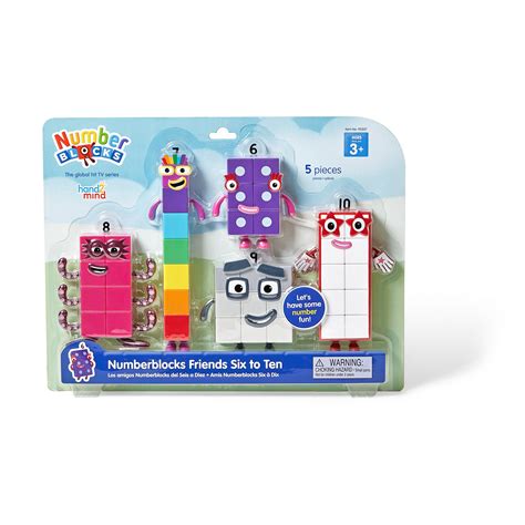 Numberblocks® Friends Six To Ten Iqm Store