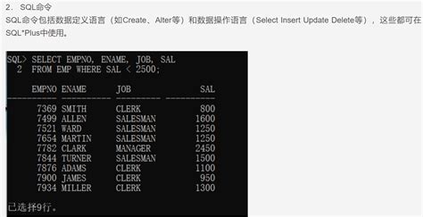 Oracle 12c中sqlplus操作使用（包含实验二oracle Sqlplus环境与查询的详细操作解释）sqlplus查看数据库实例