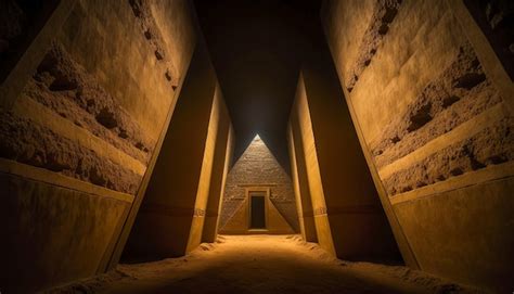 Interior Of A Pyramid