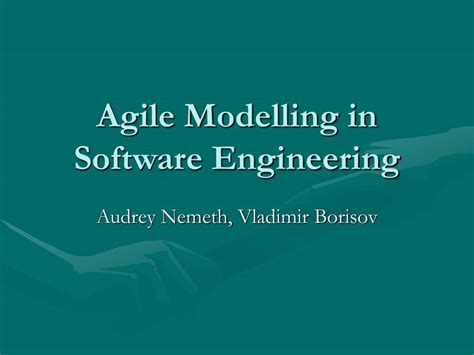Ppt Agile Modelling In Software Engineering Powerpoint Presentation