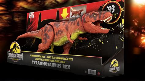 Mattels Electronic Real Feel T Rex — 93 Classic Unboxing And Review