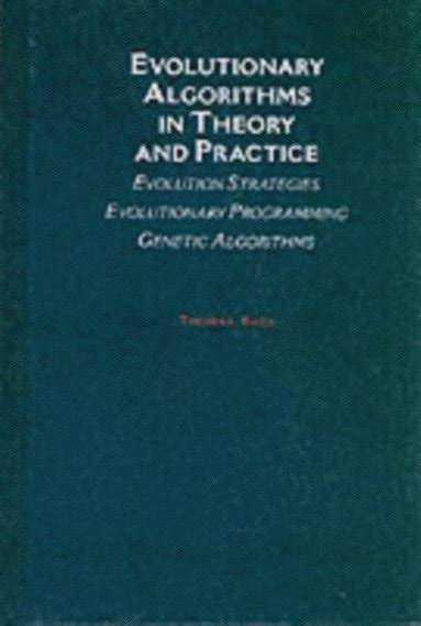 Evolutionary Algorithms In Theory And Practice Ebok Thomas Back