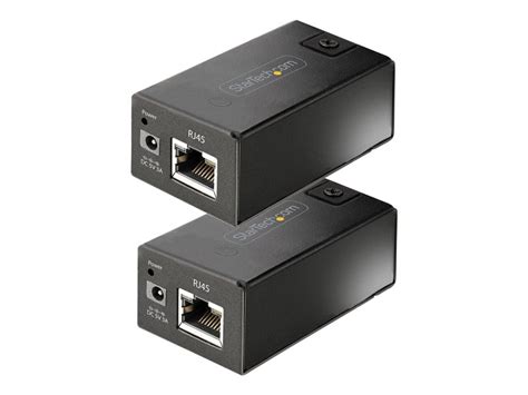StarTech Com USB 2 0 Extender Over Cat5e Cat6 Cable RJ45 492ft 150m USB Over Ethernet