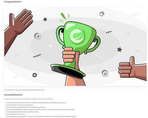 Nuria Ruiz Sanchez On Linkedin Ive Just Completed A Spring Batch And Spring Boot Course