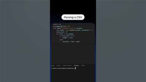 Parse CSV Files in Python | Beginner-Friendly Guide - YouTube