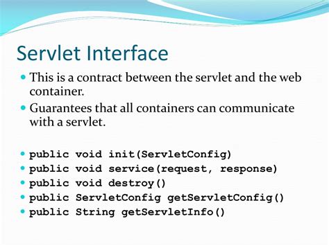 PPT Java Servlets Architecture And Implementation PowerPoint Presentation ID