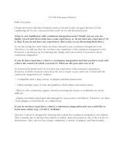 CS Discussion Docx CS Discussion Week Hello Everyone I Hope Everyone Is Having A