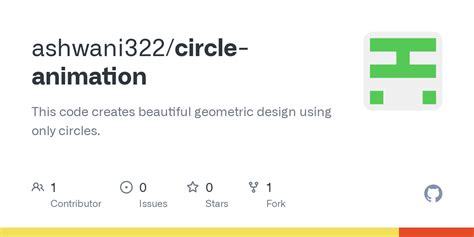 GitHub Ashwani Circle Animation This Code Creates Beautiful Geometric Design Using Only