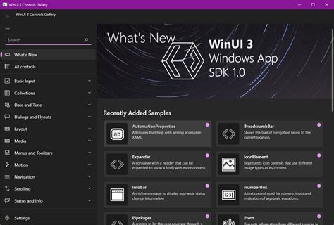 winui 3 controls gallery not found microsoft qanda