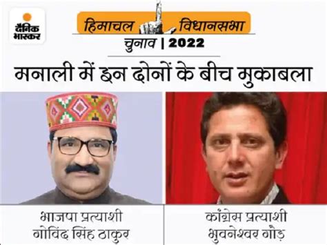 Himachal Assembly Elections 2022 Manali Seat Challange For 3 Time Mla Govind Thakur मनाली में