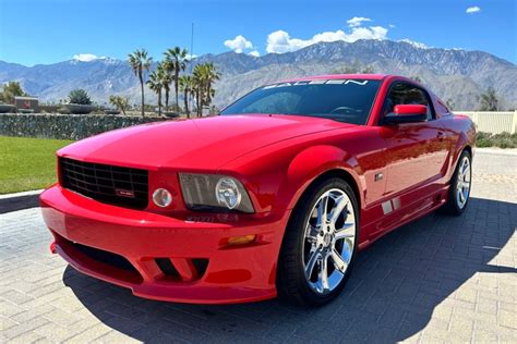 10k Mile 2007 Ford Saleen Mustang S281 Coupe 5 Speed For Sale On Bat