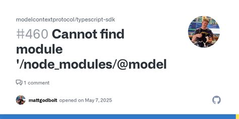 Cannot Find Module Nodemodulesmodelcontextprotocolsdkdistesmserverindexjs · Issue