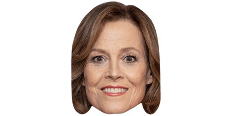 Sigourney Weaver Smile Celebrity Mask Celebrity Cutouts