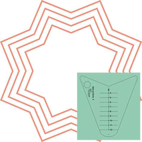 Westalee Design Spin An Echo Template 5 Sew Steady