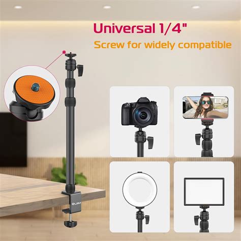 Pictron Ls10 Camera Desk Mount Table Stand With 1 4 Ball Head 16