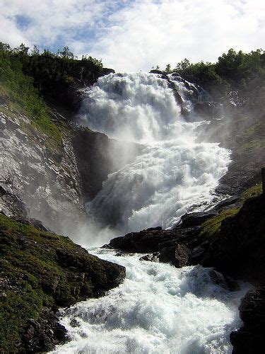 Kjosfossen Waterfall Flam Railway