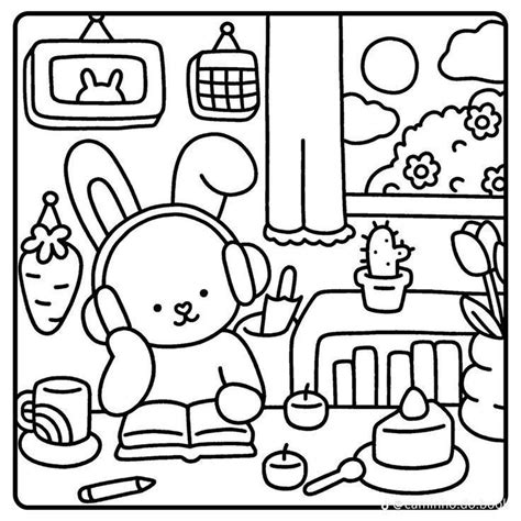Bear Coloring Pages Easy Fuzzy Friends Coloring Fuzzy Friends