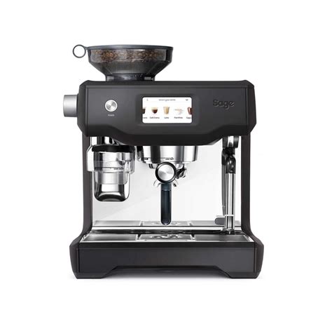 sage oracle touch home espresso machine black truffle automatic