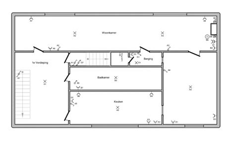 Elektrisch Schema Huisinstallatie Symbolen Eendraadschema
