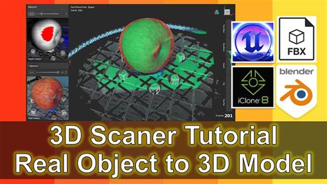 3d Scanner To Blender Iclone Unreal Engine Fbx Revopoint Pop 2