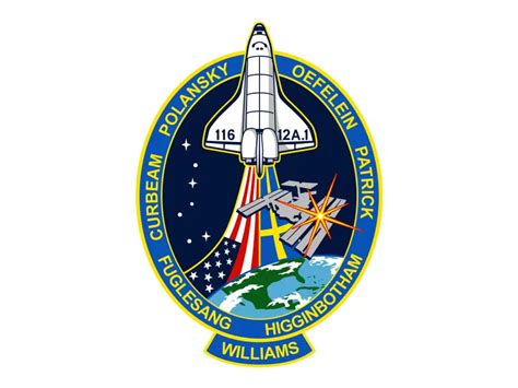 Download Sts 116 Mission Patch Logo Vector Online Logowik