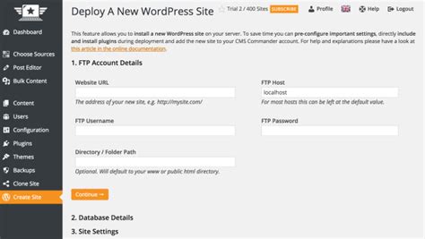 Cms Commander The Smart Way To Manage Multiple Wordpress Sites