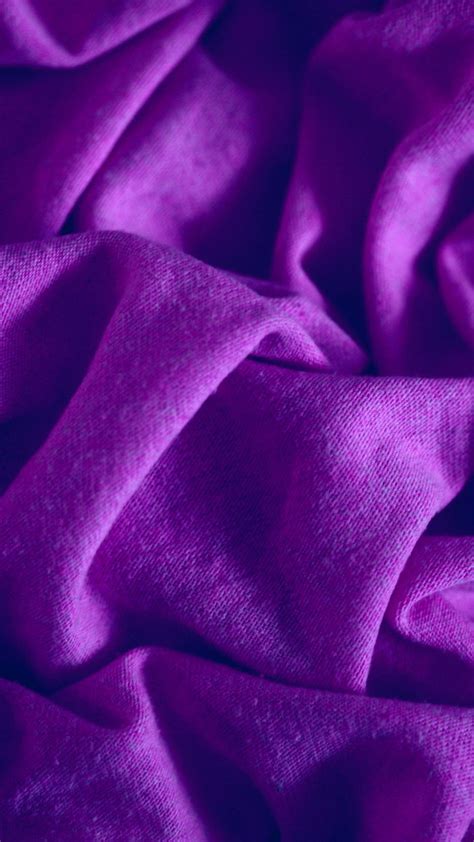 Download Wallpaper X Fabric Folds Texture Purple Iphone