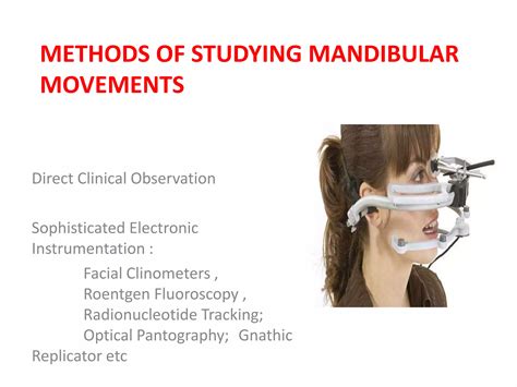 Mandibular Movements Pptx