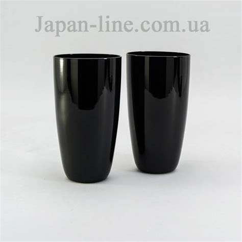 Купить Черные стаканы Sakura SK-2045 - 500 мл 2 шт, цветное стекло ...