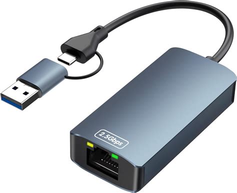 Ugreen Usb C 2 5g Lan Adapter Ethernet Adapter Rj45 2500mbps Netzwerkadapter Kompatibel Mit