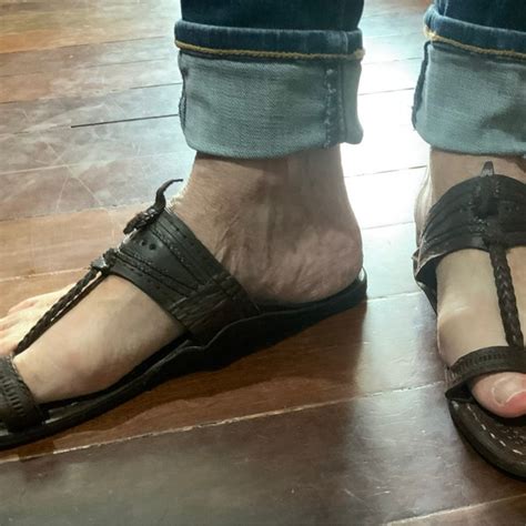 Mens Handmade Hippie Jesus Buffalo Sandals 100 Leatherindian