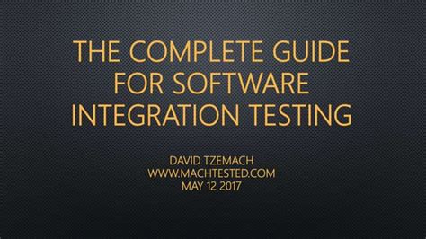 Integration Testing Checklist Pdf A Step By Step Guide For Qa Teams Pdf