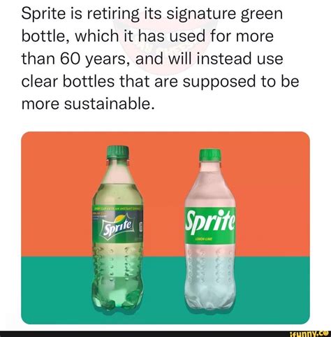 Sprite Is Retiring Its Signature Green Bottle Which It Has Used For